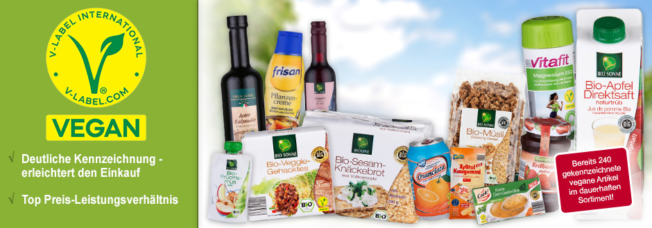 NORMA - Ihr Lebensmittel-Discounter | ''V-Label'' - VEGANes Sortiment